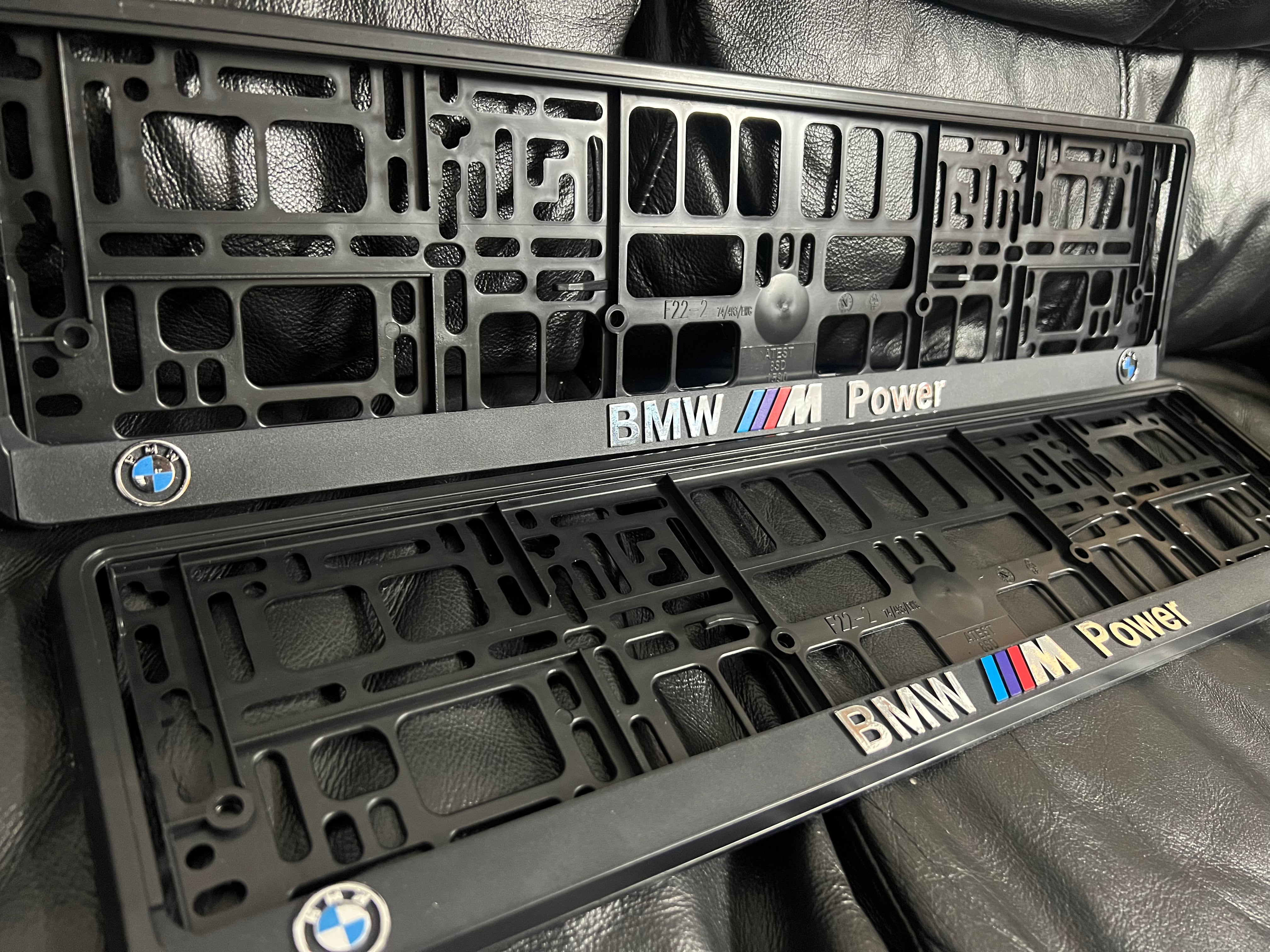 3D BMW M Power Number Plate Holder – CustomizePlates